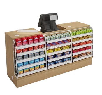 Mini Mart Cash Desk/cash Counter Table Design/checkout Counter ...