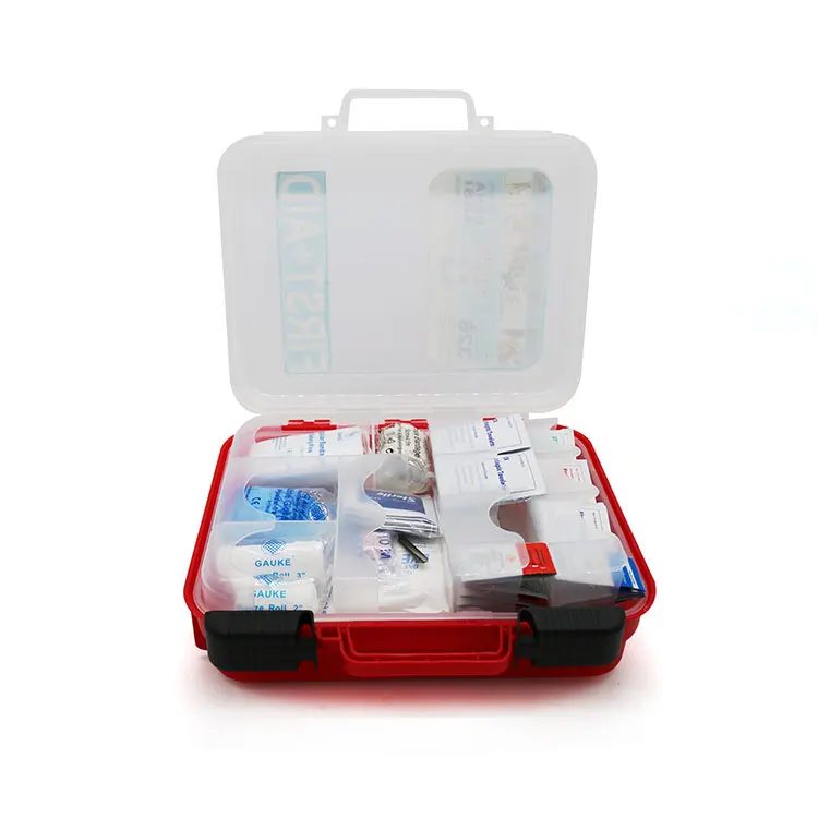 Indoor House Use Plastic First Aid Kit Hard Case Empty Abs First Aid ...