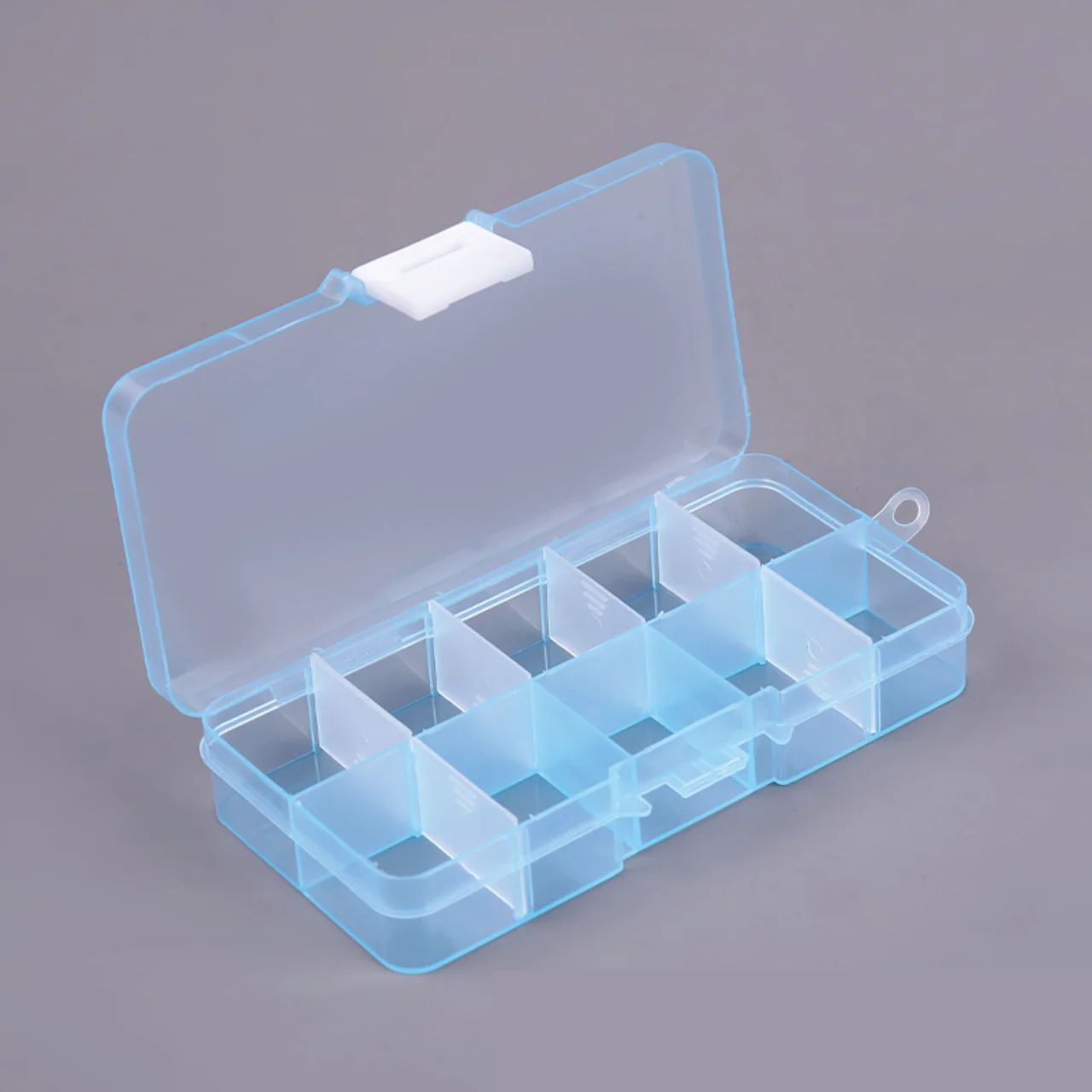 Multi-compartment Removable Plastic Box Beaded Necklace Jewelry ...