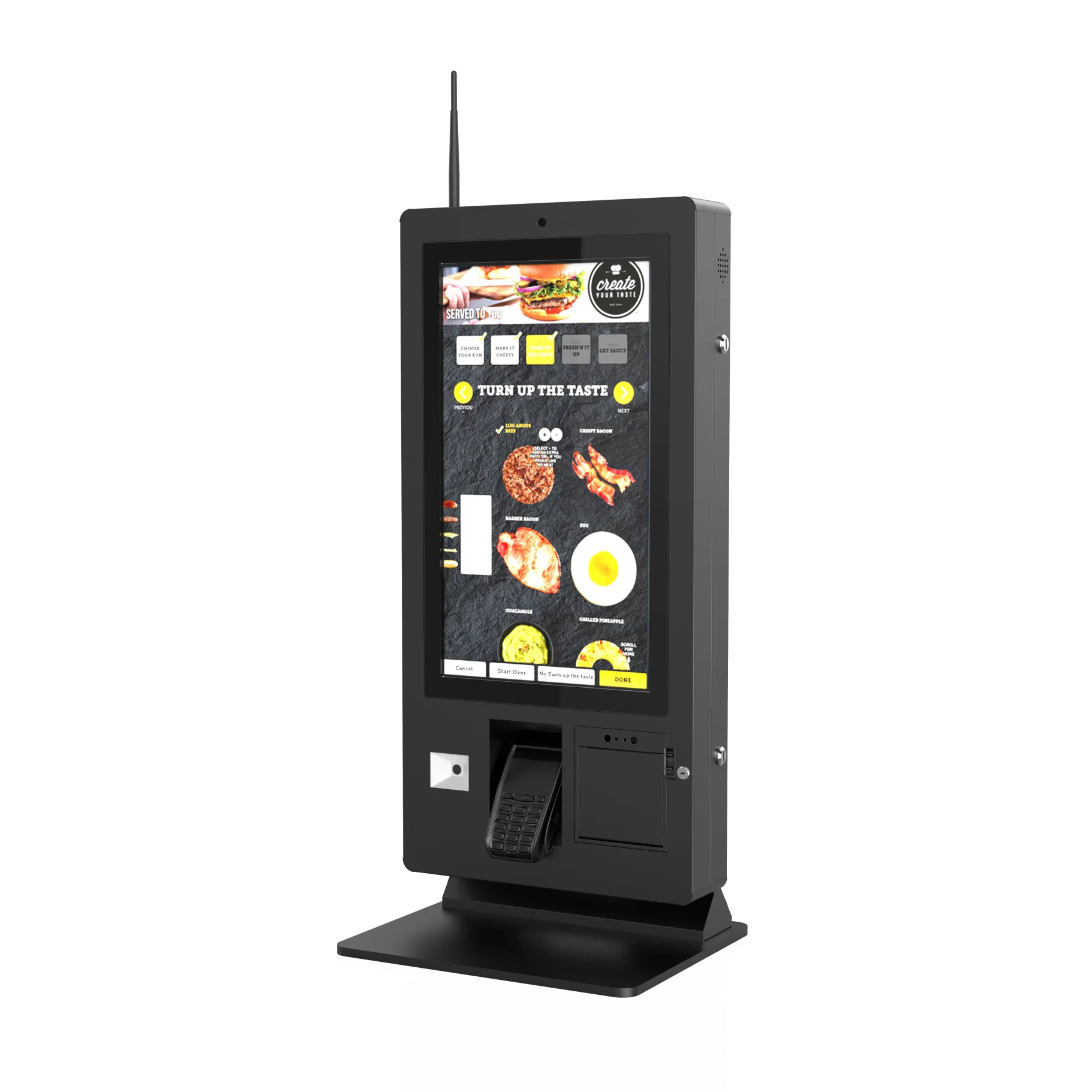 Self Service Payment Kiosk Interactive Automatic Touch Screen Kiosk ...