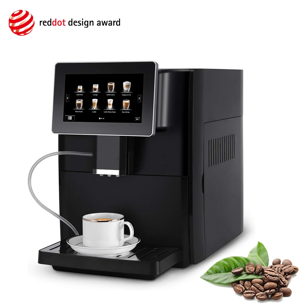 Custom Full Touch Colorful Visual Screen Espresso Maker