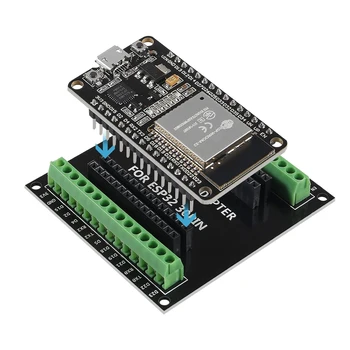 Esp32 Breakout Board Gpio 1 Into 2 Compatible With 30 Pins + Bluetooth 2-in-1 Microcontroller ...