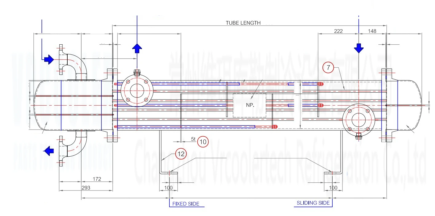 API DEFON BASCO Shell and Tube Heat Exchangers for Marine Cooling