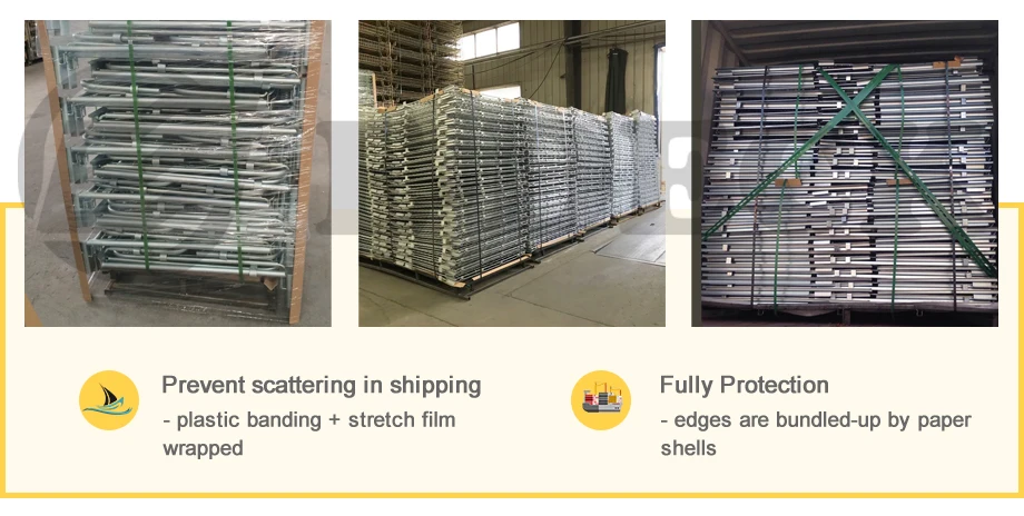 Double Stack Forklift Galvanised Cage Pallet With Powder Coated Surface ...