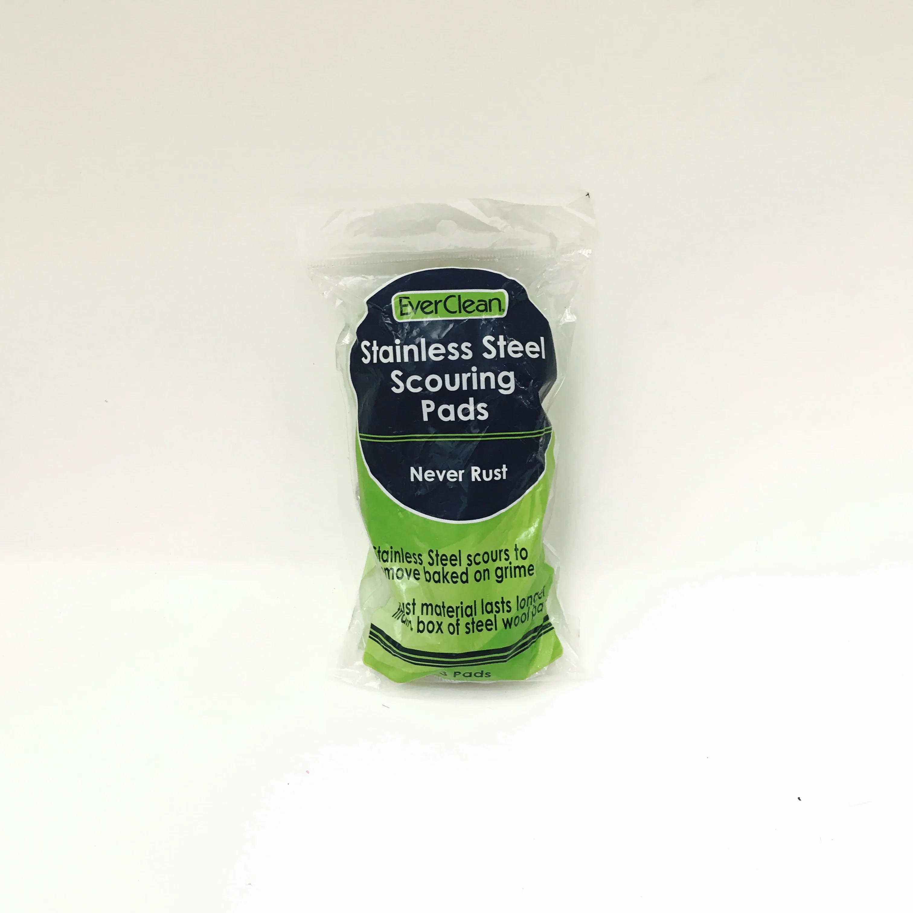 Steel Wool Scrubbers Cleaning Sponges Metal Wire Scourer Sponge Heavy ...