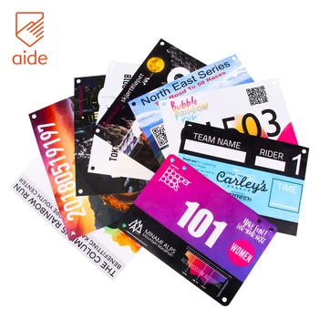 Personalize Custom Printable Cheap Adhesive Marathon Race Bib Numbers ...