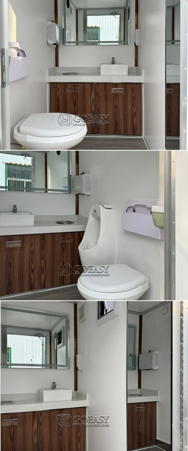 Goeasy Vip Mobile Toilet Trailer - Luxury Portable Bathroom