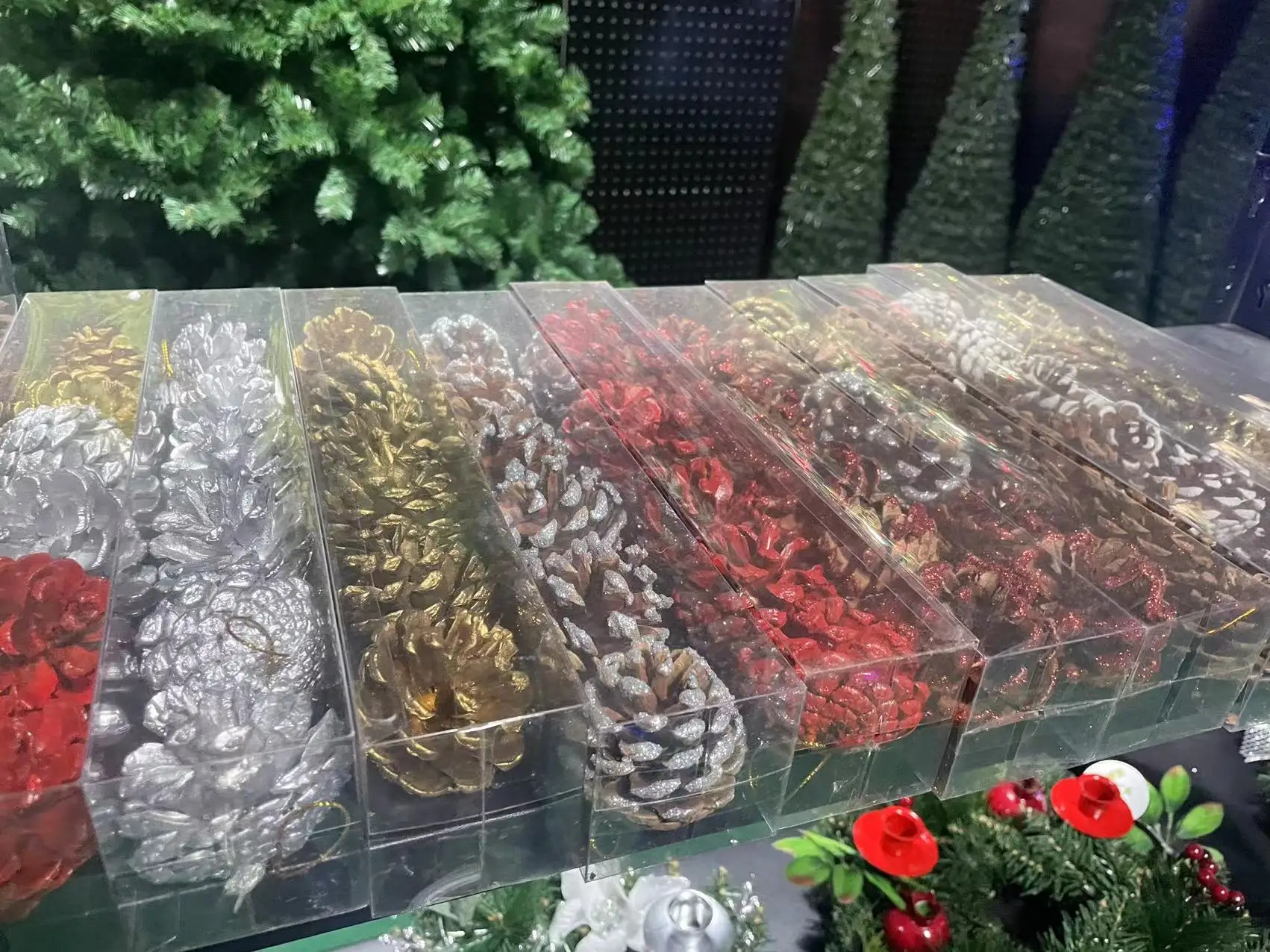 Wholesale Customized 6-12ft Luxury Flocked Xmas Tree Arbol De Navidad ...
