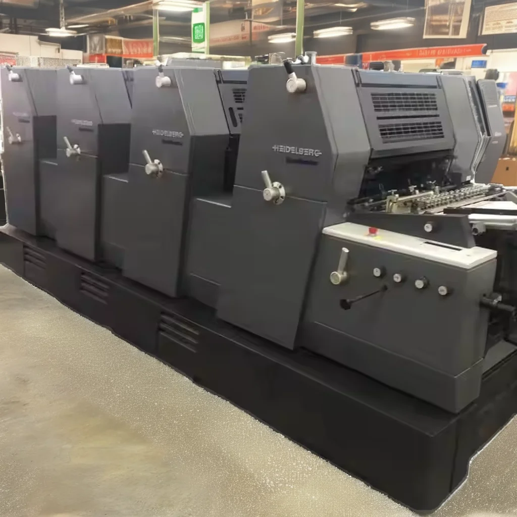 Used Germany SM GTO 52 Speed Master 52 Flatbed Offset Multicolor ...