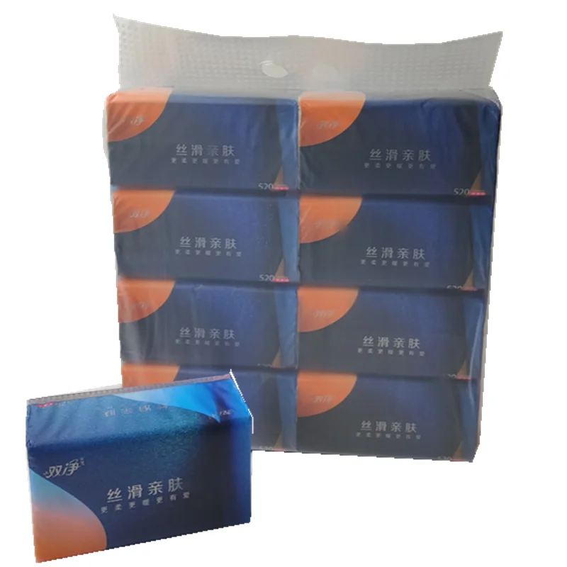 China Factory Direct Sale Premium Quality Z Fold Soft Pack Facial ...