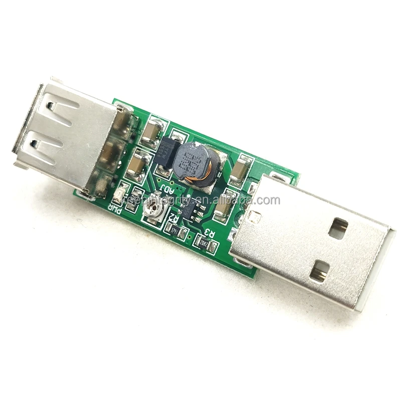 High Quality Boost Converter Module Usb To Usb 5v To 6-15v Adjustable ...