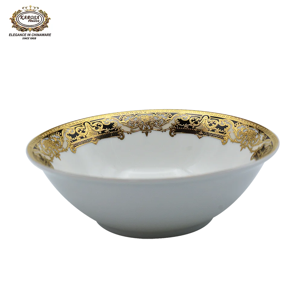 Porcelain Dinner Set for 12 - Luxury Bone China Dinnerware with ...