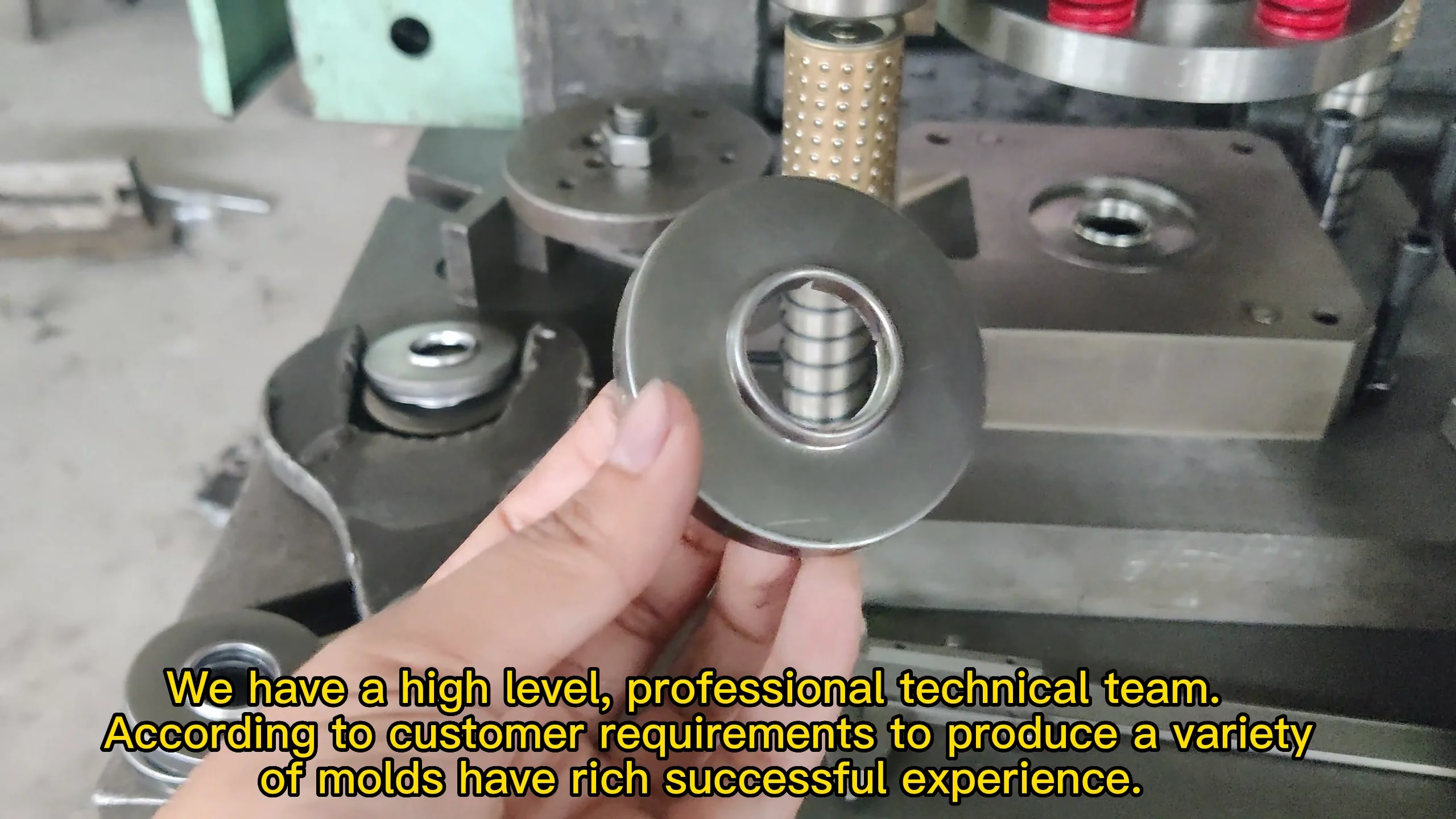 Custom Precision Stainless Steel Progressive Die Sheet Metal Washing ...