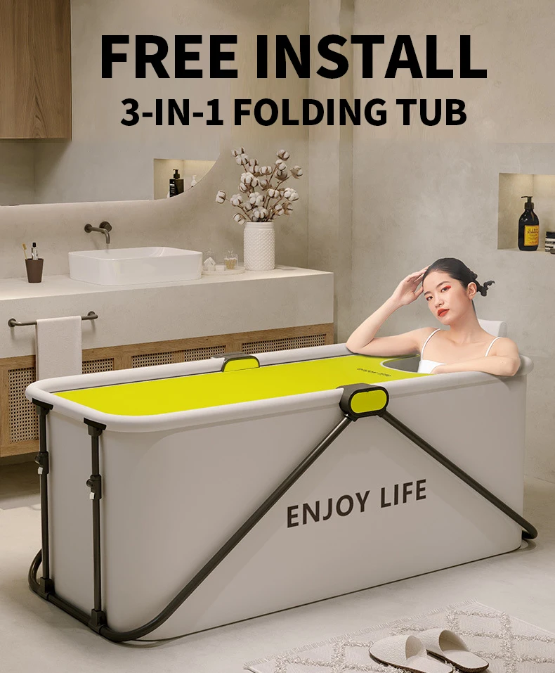 Portable Inflatable Cold Tub - Ideal for Recovery & Camping