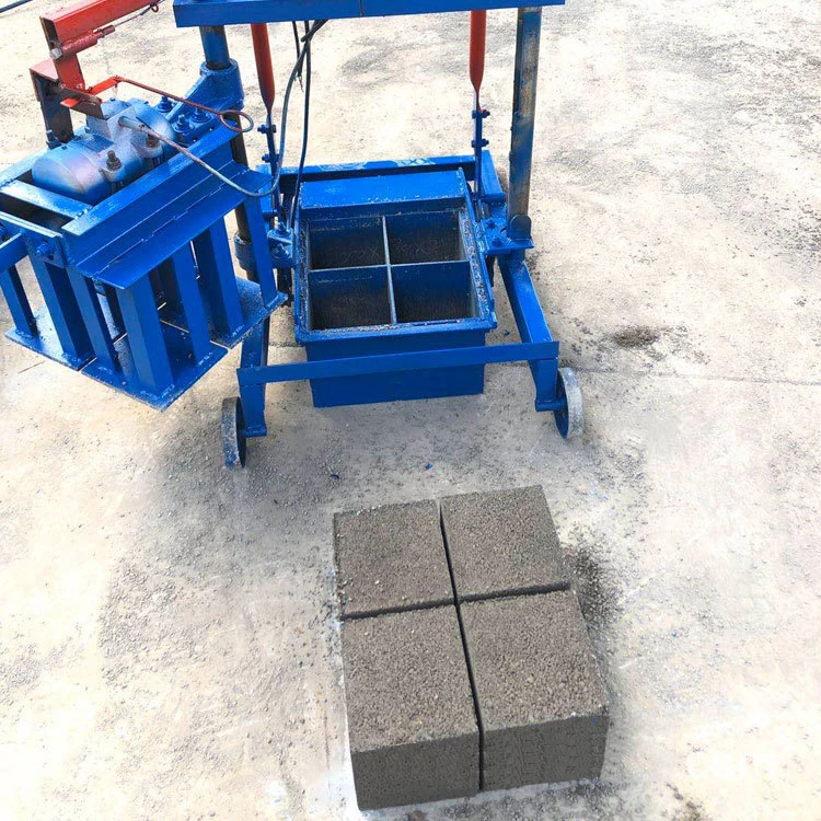 Manual Clay Earth Hand Press Brick Making Machine For Interlocking ...