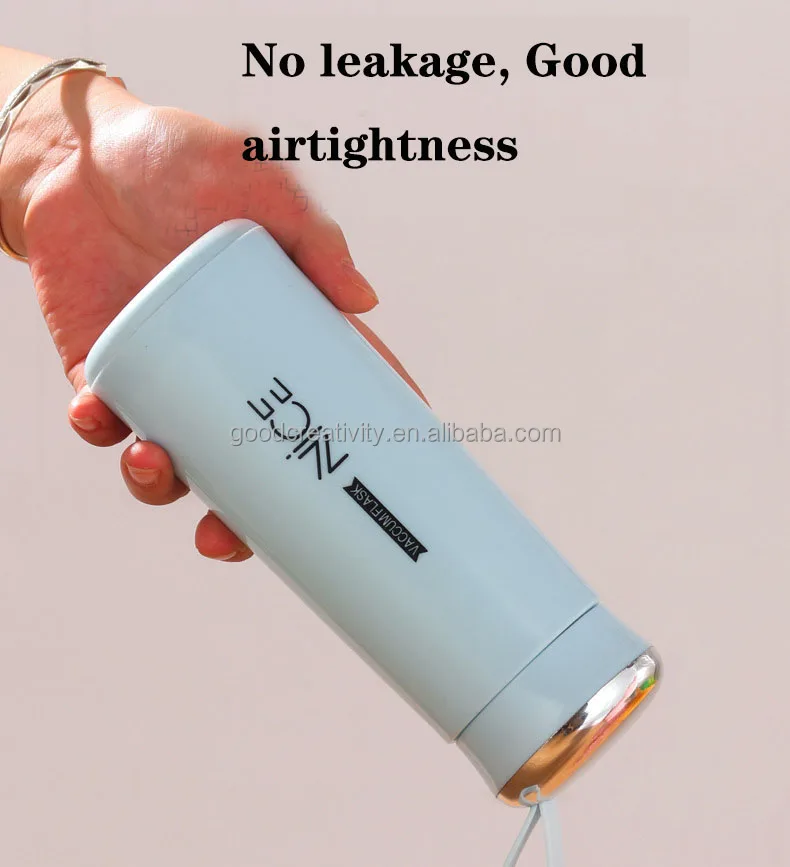 Amazon Hot Sale Nice Glass Liner Simple Department Store Student Bottle Advertising Gift Thermos ...