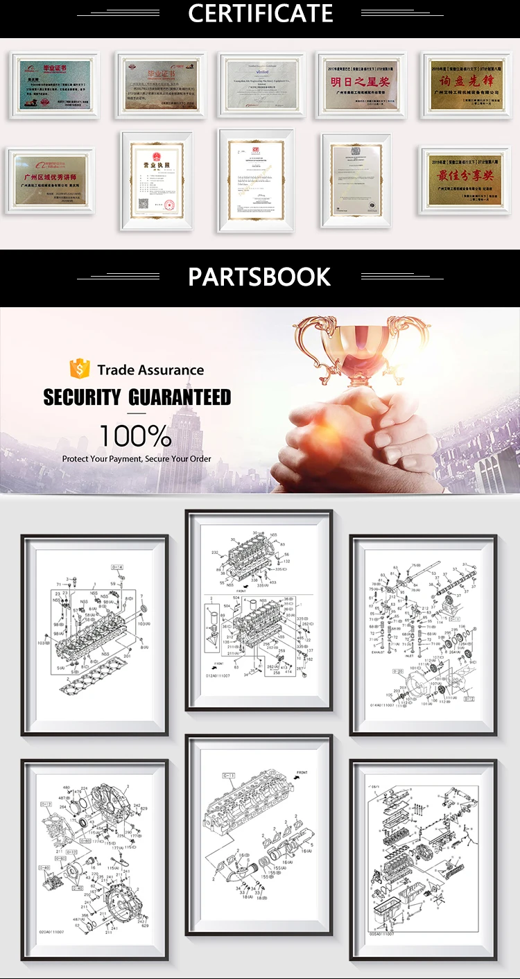 Otto 4d31 6d20 6d22 S4l2 S3l 6d31t 6d34t 6d14t 6d15t 6d16t 4m40 6m60 ...