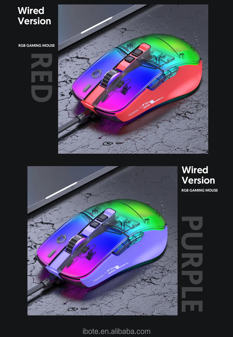 High-end Explosive Wired And Wireless 2.4g/bt5.0 Three-mode 7d Game ...