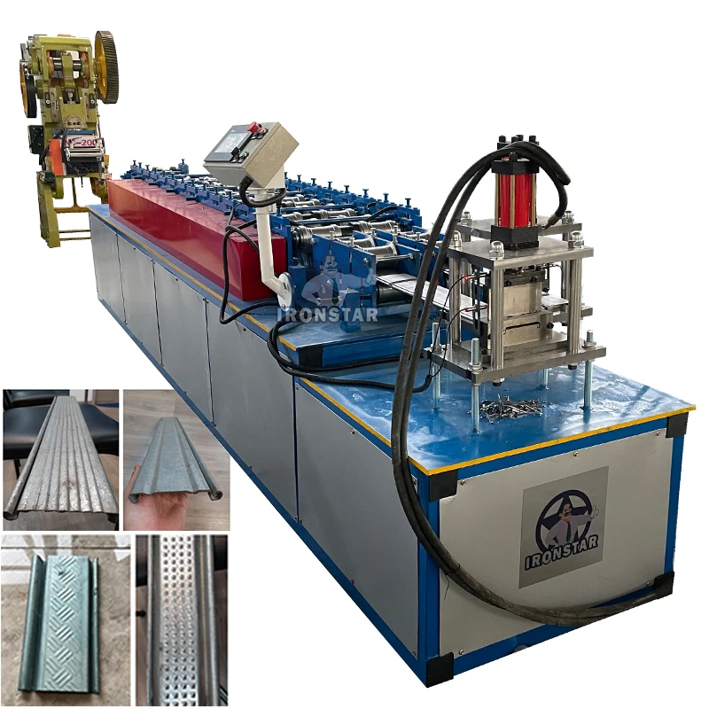 2 SLATS China-Made Galvanized Metal Roller Production Line With Radar ...