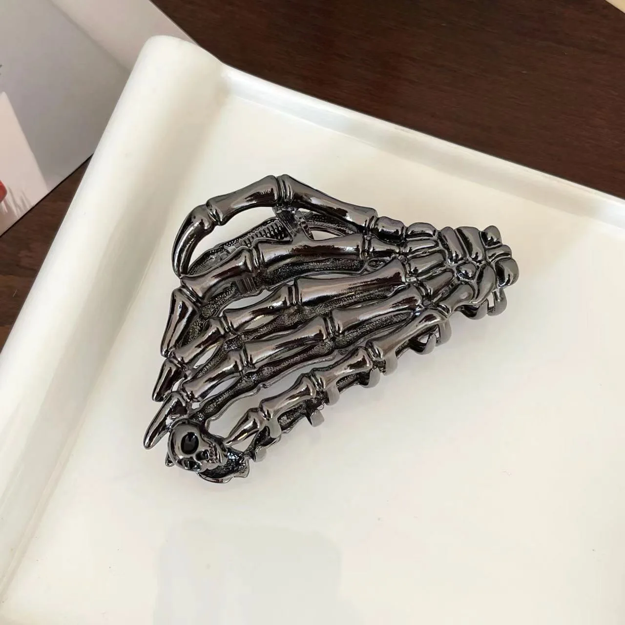 Y2K Gothic Ghost Hand Hair Grabber - Halloween & Fashion