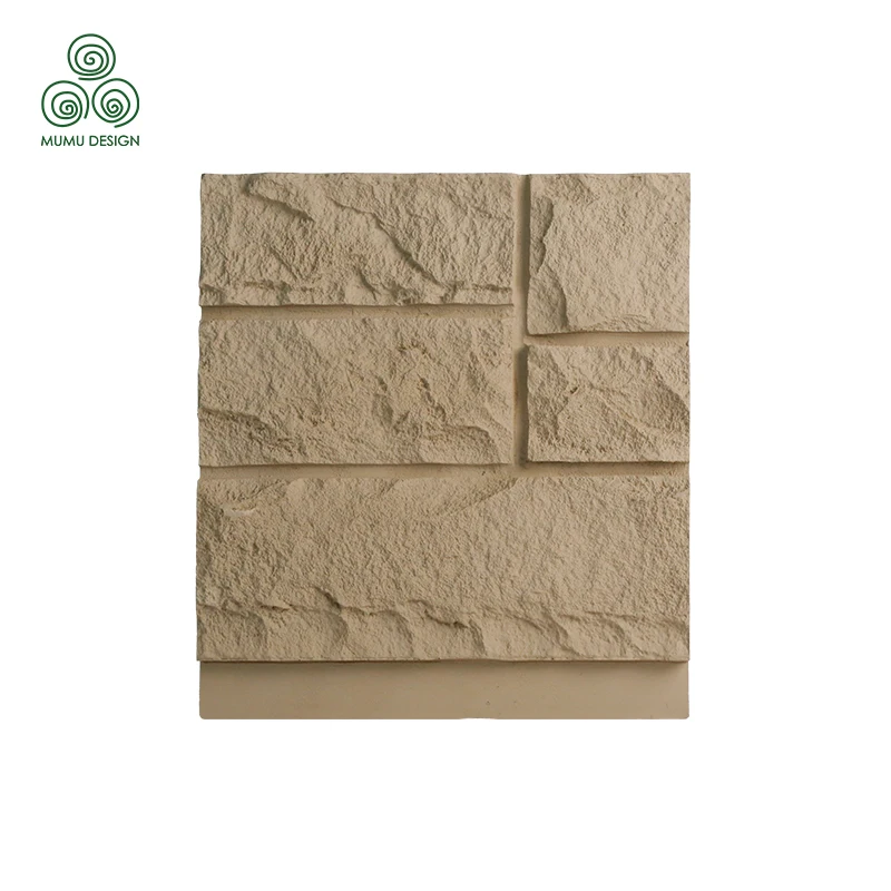 Mumu Design Customized Pu Stone 3d Wall Polyurethane Component Wall ...