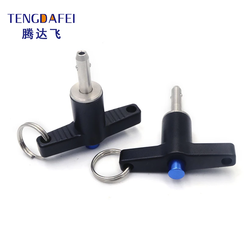 Carbon Steel Spring Loaded T Handle Quick Release Pin Ball Lock Pin ...