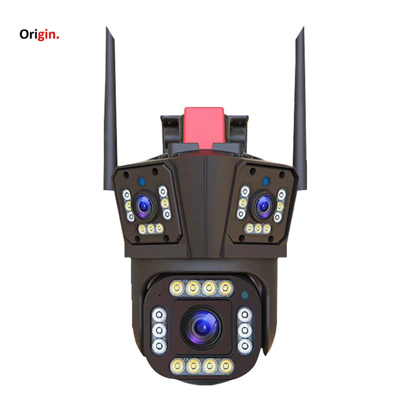 Ipc360 Home 3 Lens 4k 10x Zoom Security Camera Panoramic Human ...