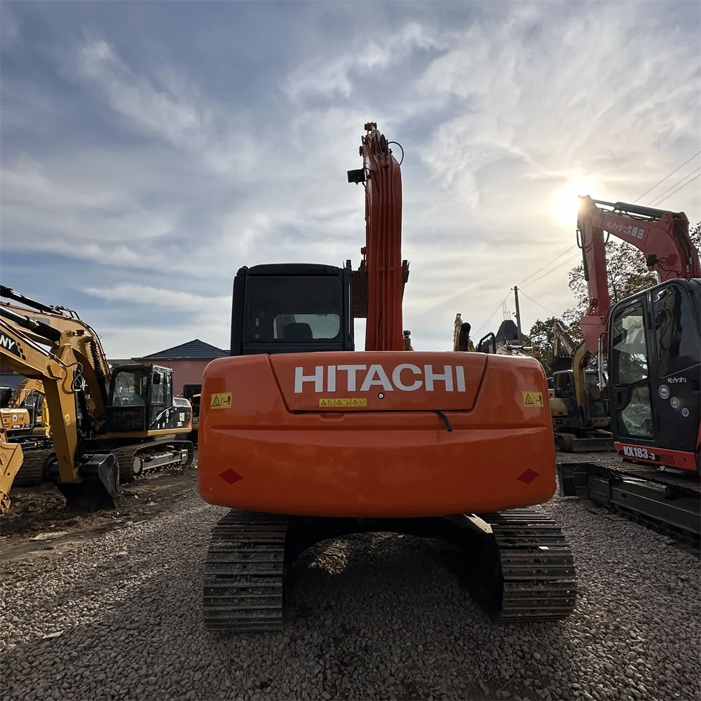 Used Hitachi ZX70 7ton used mini Excavator japan Original Isuzu Quick ...