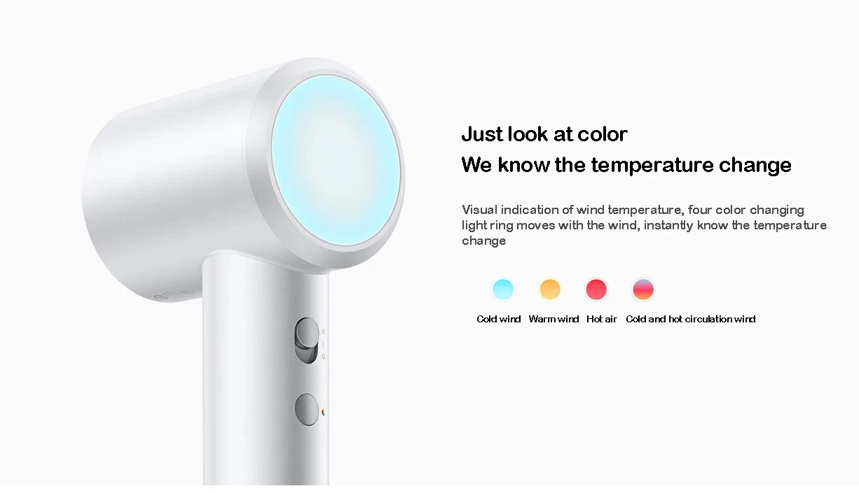 Xiaomi Mijia Hair Dryer - Quick Dry, Low Noise, Smart Control