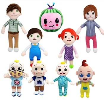 Wholesale Jj Boy Fruit Watermelon Plush Doll Coco Melon Stuffed Plush ...