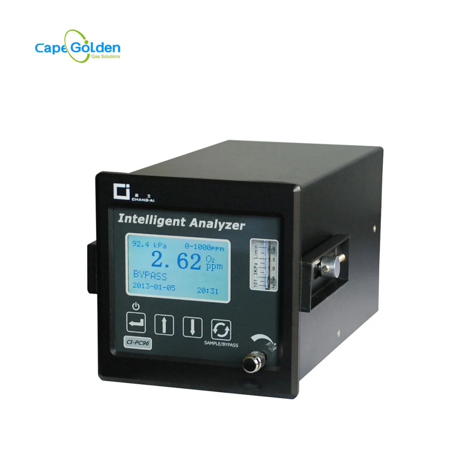 Hydrogen Oxygen Analyzer for Medical Use - 1 Year Warranty