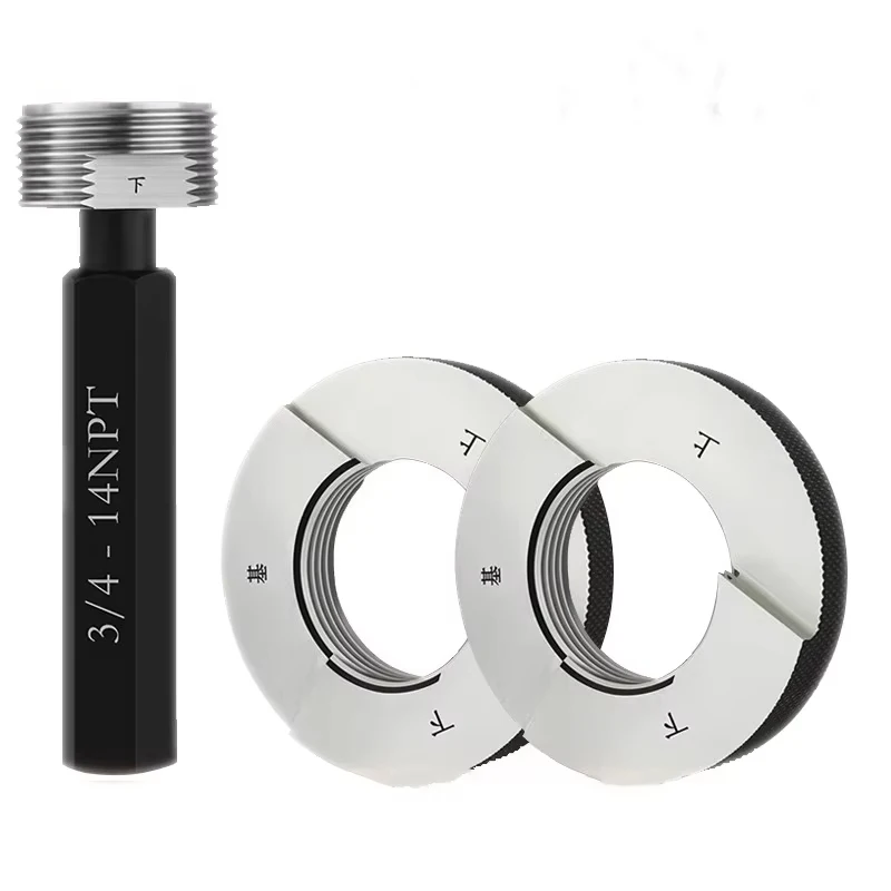 NPT pipe Thread gauge Precision External Screw Gage Fine Pitch Test ...