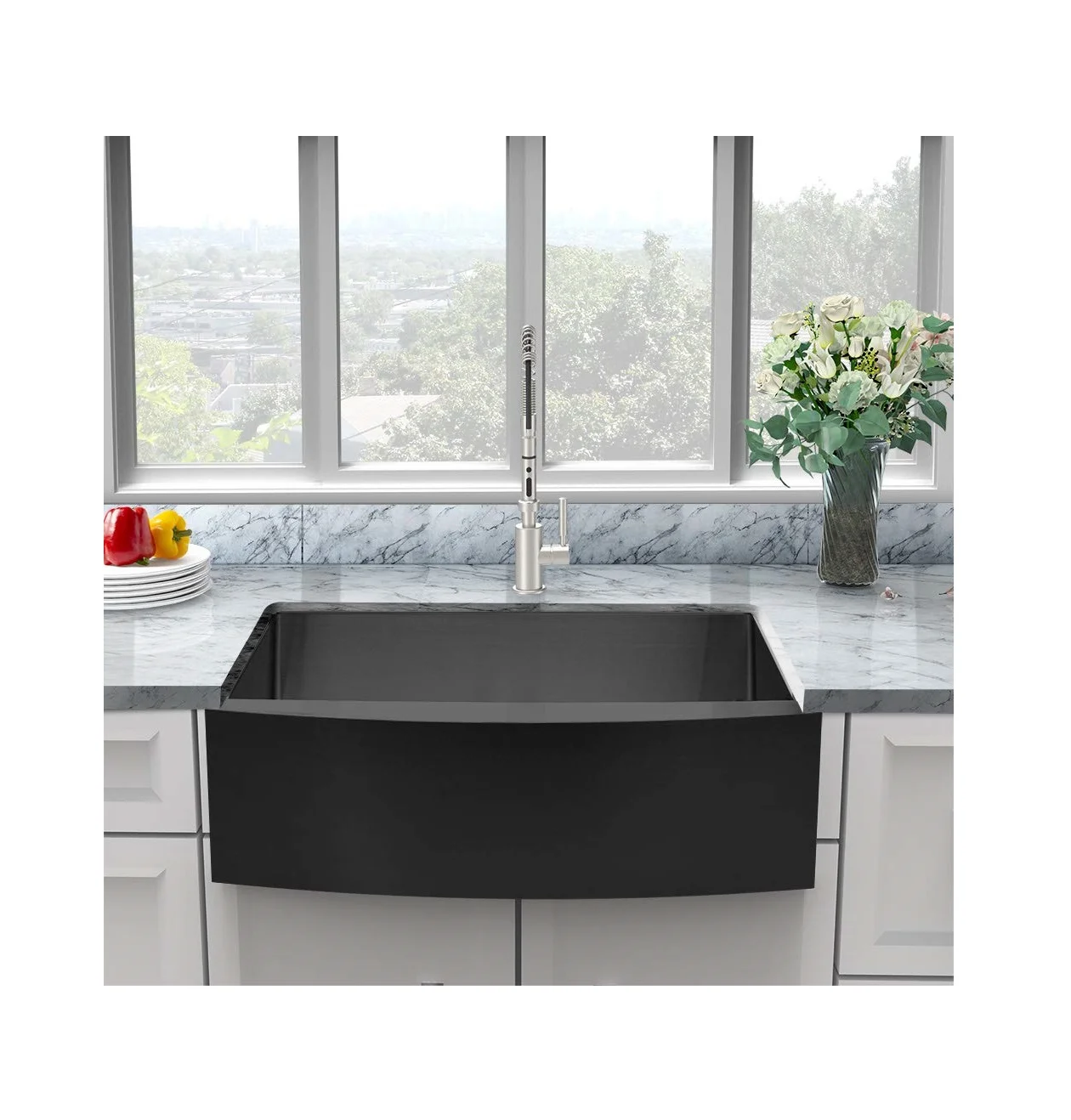 Best Quality Promotional Style 36in Rose Gold Farm Sinks