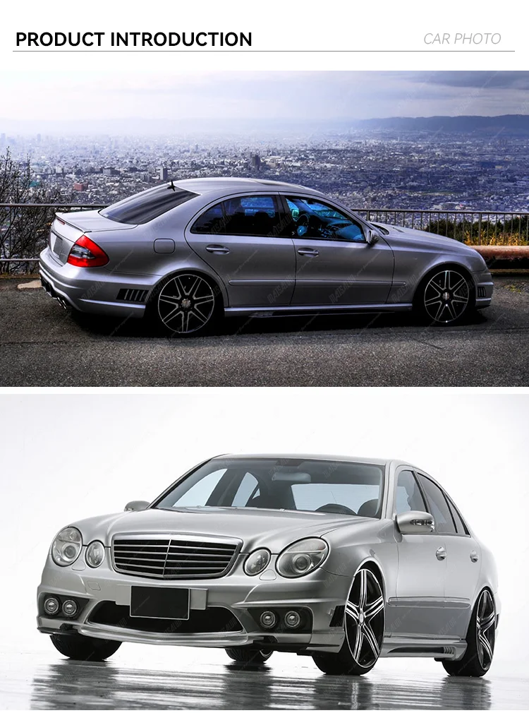 Hot Sale W Style Body Kit for BENZ E-Class W211 With Front Rear Bumper ...