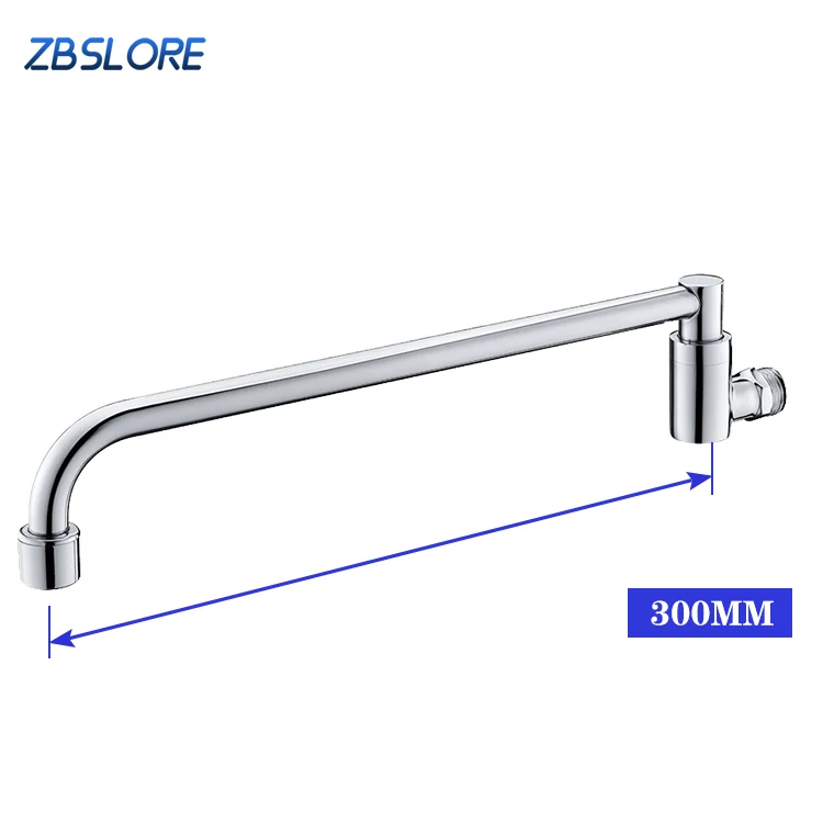 Wok Faucet Multiple Lengths Automatic Chinese Wok Range Swing Faucet ...