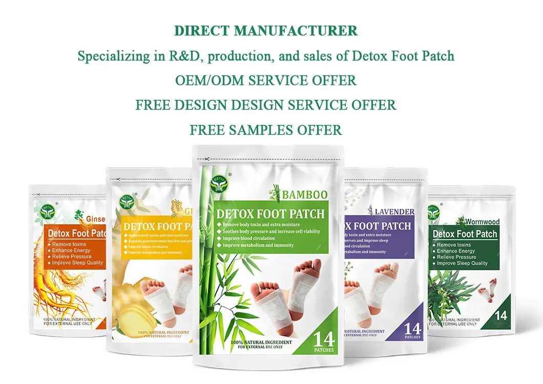 批发OEM新款Kinoki生姜深层清洁竹醋最佳香气睡眠排毒脚垫| Alibaba.com