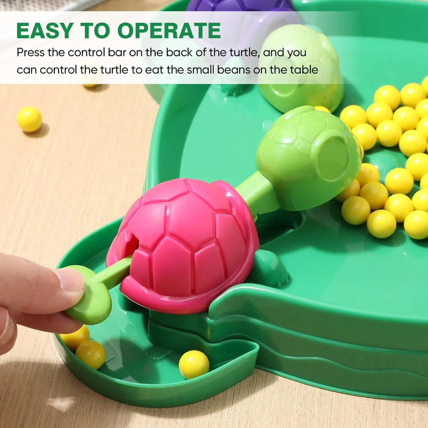 Hungry Turtle Game Toy - Educational Fun for Preschoolers