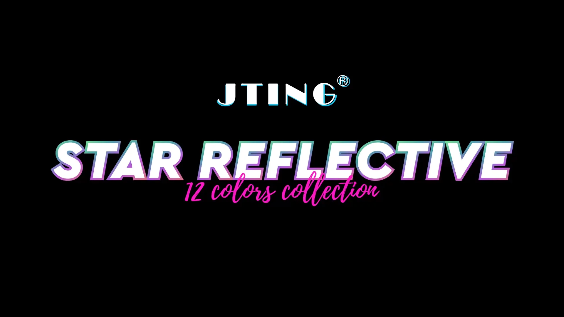 Jting Brilliant Star Diamond Reflective Gel Collection 12colors Set Box ...