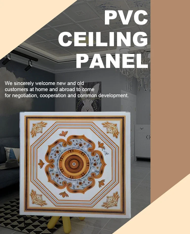 Decorative Suspended Square Ceiling Panel Pvc Ceiling Panel From China ...