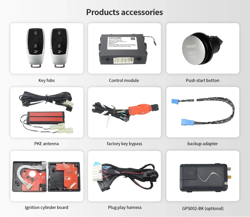 Easyguard Plug & Play Remote Starter For Benz G-class, Oem | Wholesale