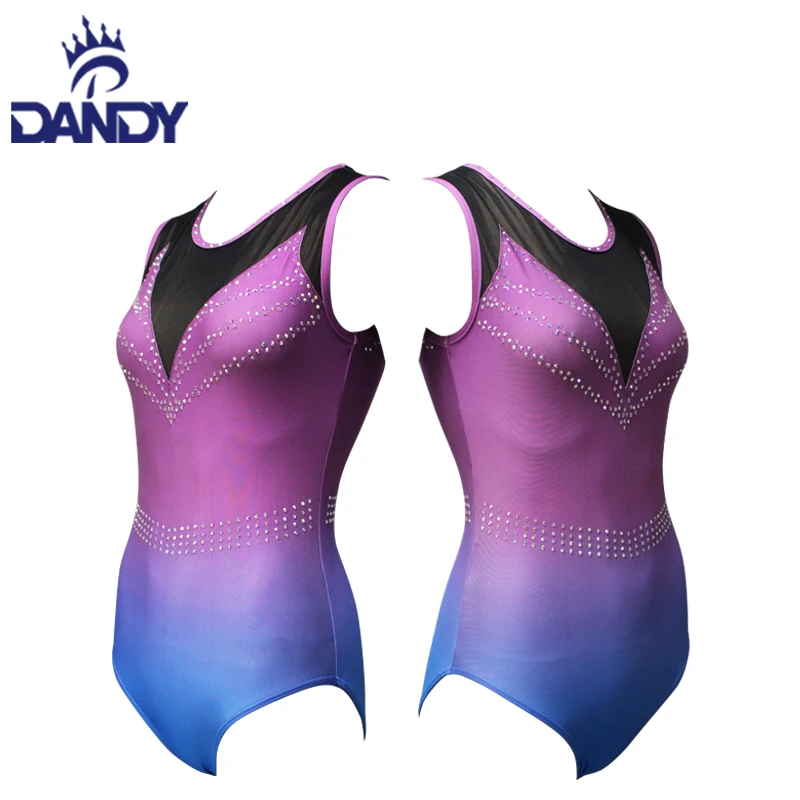 Affordable Gym Gradient Gymnastics Yellow Gradient Competition Dance ...