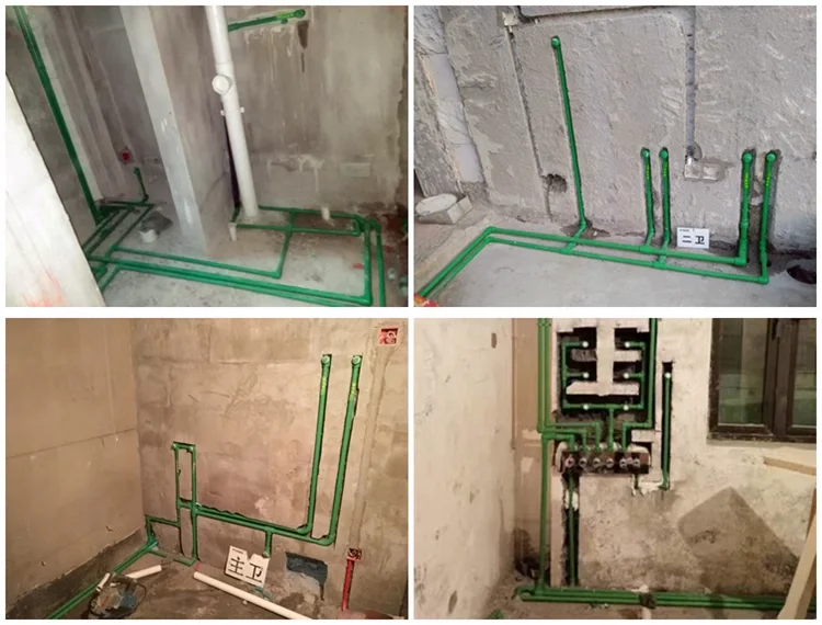 Ppr Plumbing System Solar Heater Special Union Elbow Brass Thread Green ...