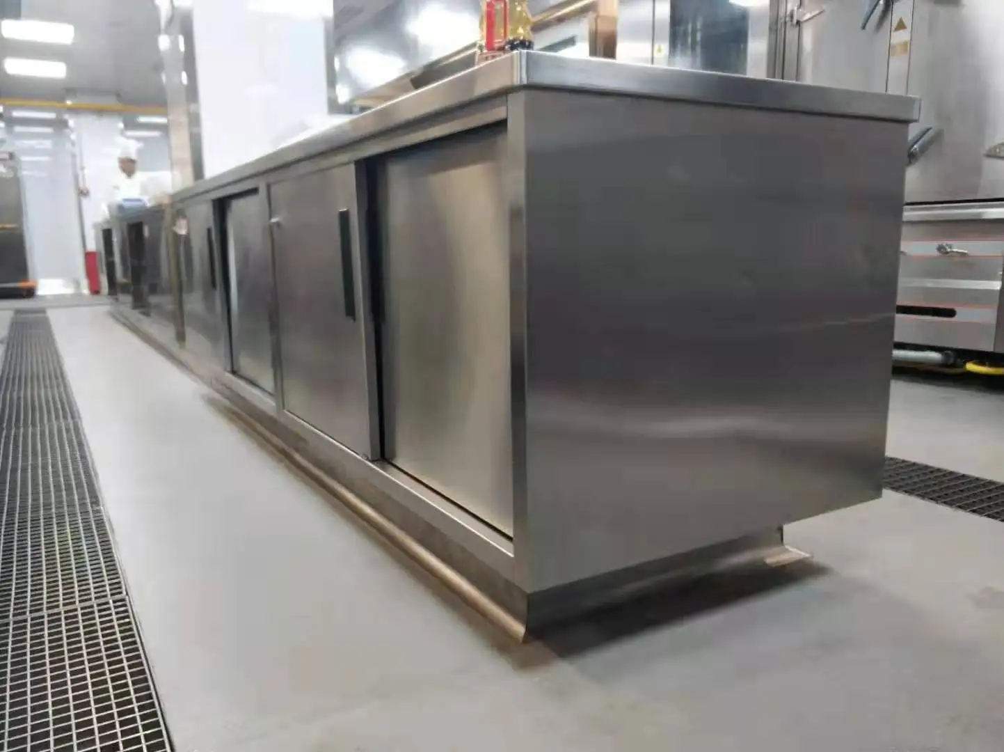 Commercial Kitchen Drawer Cabinet /stainless Steel Kitchen Cabinet With ...