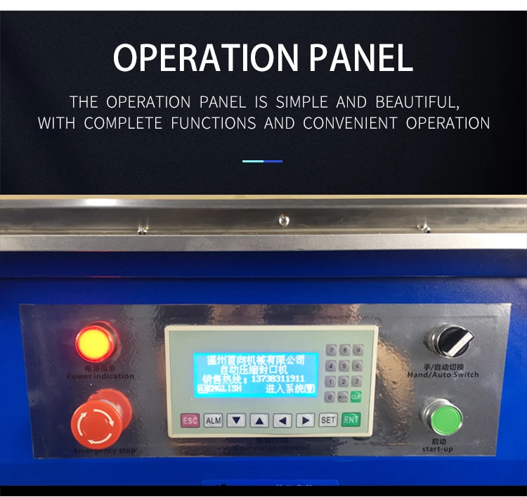 Automatic Compression Vacuum Packaging Machine for Quilts