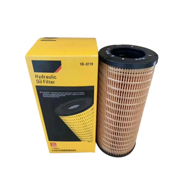 Hydraulic Oil Filter Element 1r-0719 Plate And Frame Oil Filter For Cat ...
