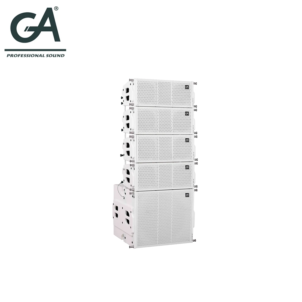Professional Line Array Horns Audio Speaker 2000WAmplifier Active 2Way ...