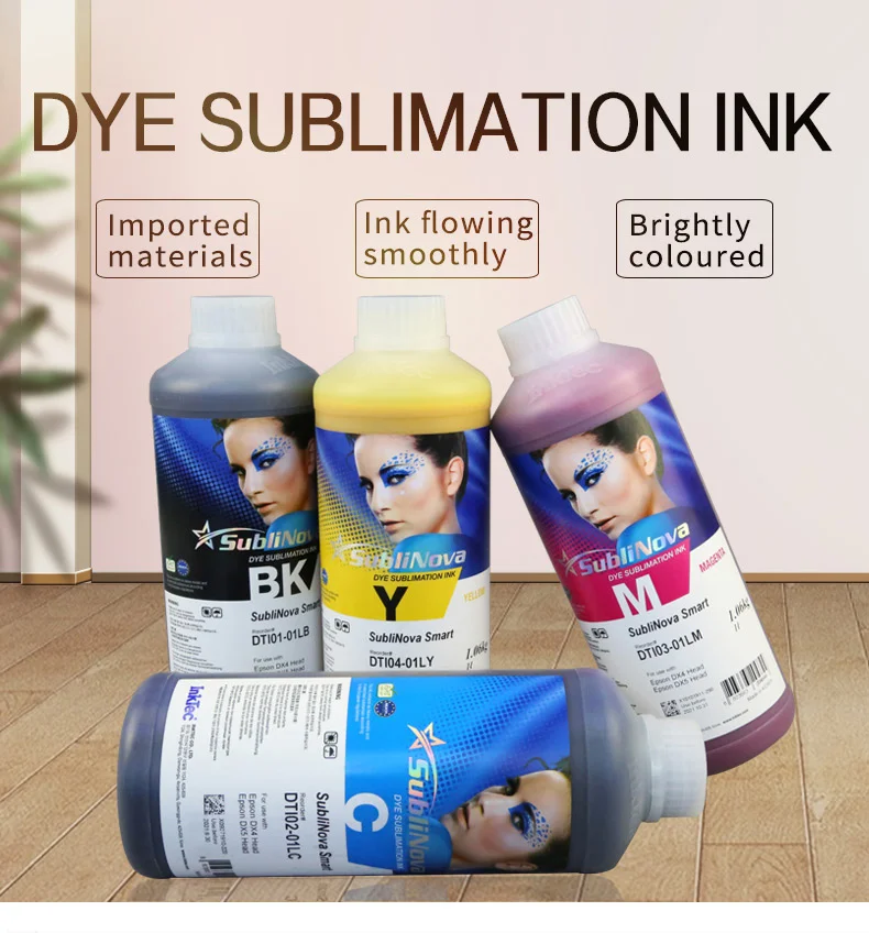 Korea Imported 1 Liter Sublimation Waterproof Based Color Inkjet ...