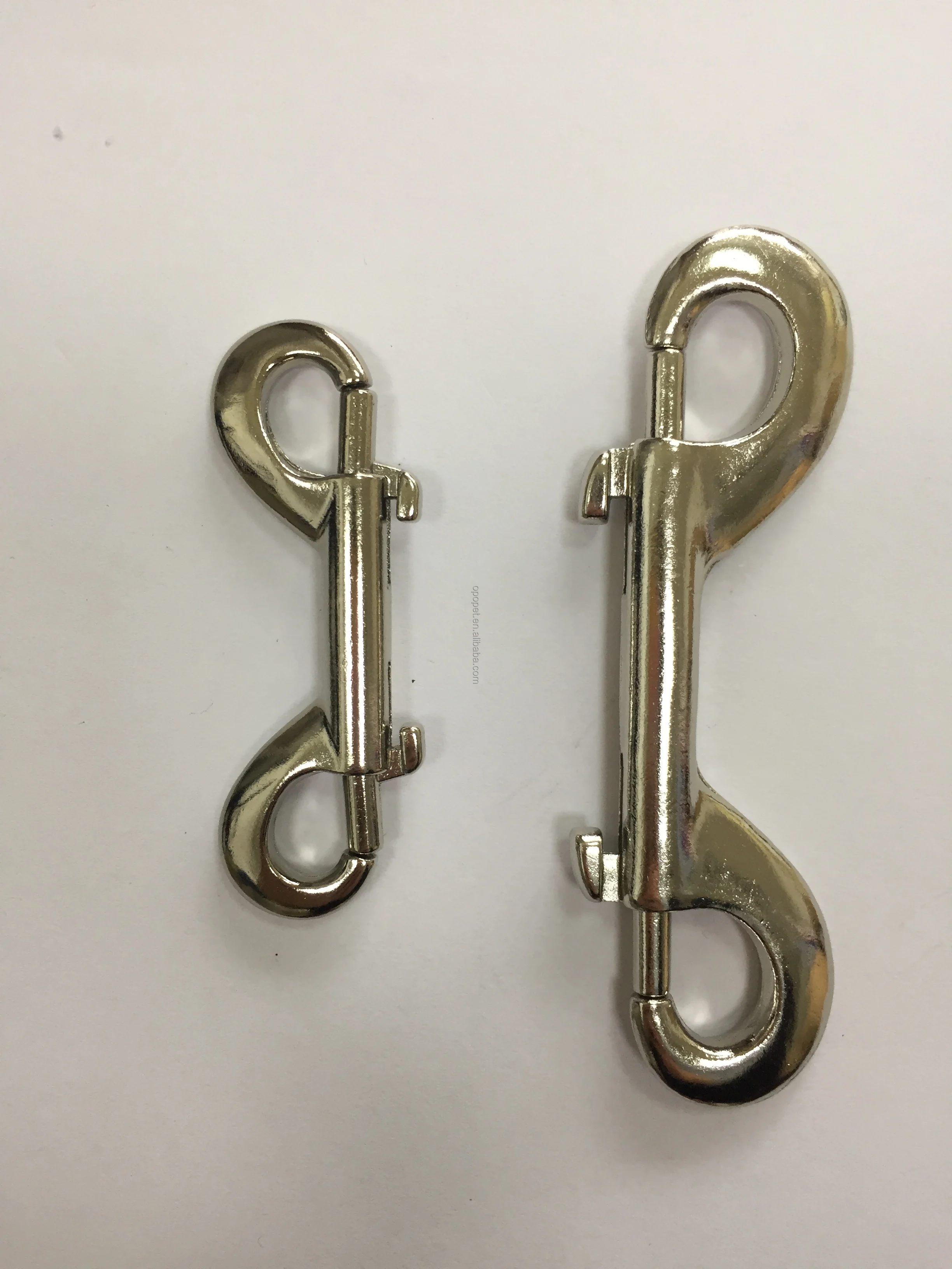 Horshi.100mm High Quality Harness Swivel Bolt Snap Double Eye Double ...