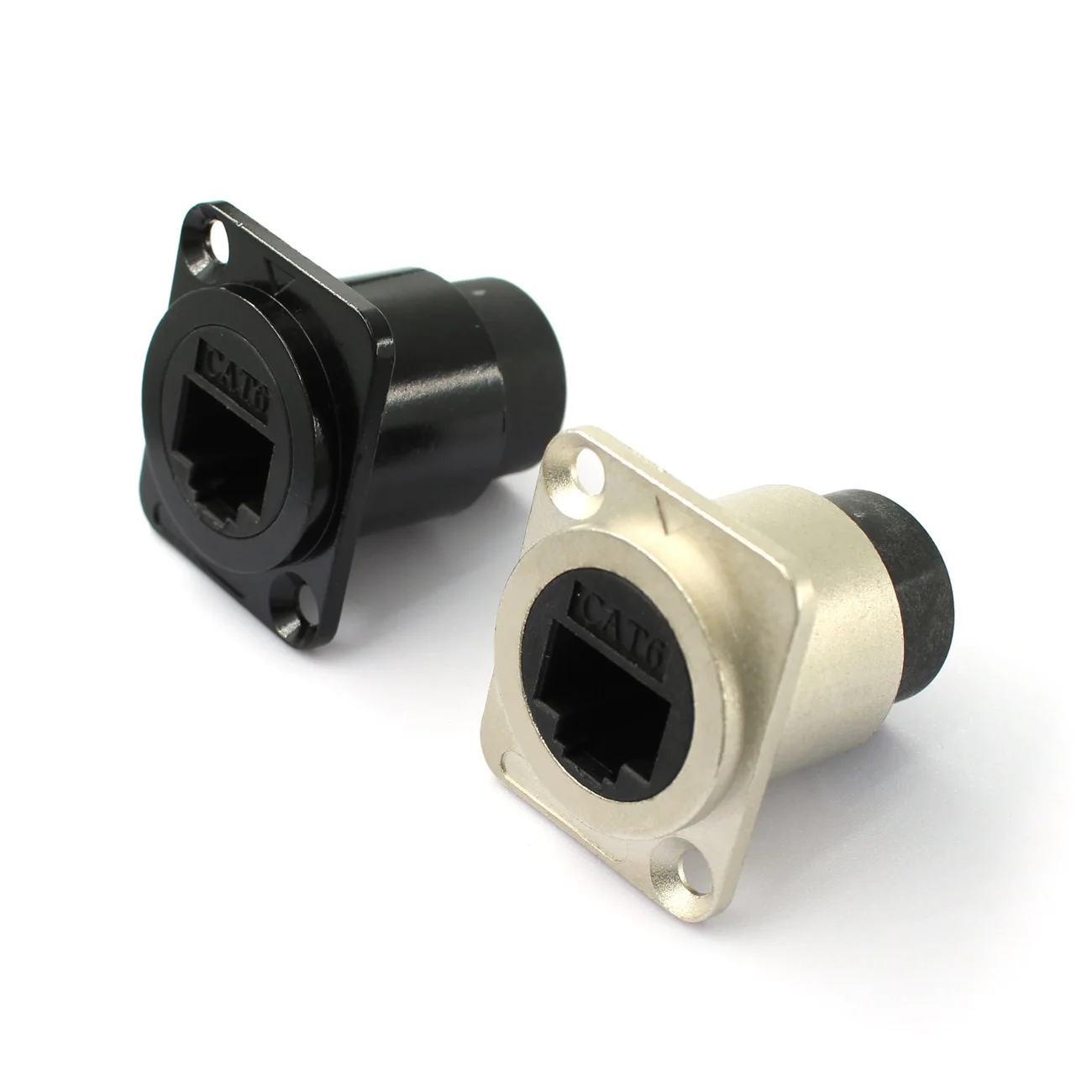 D-type Network Ethernet Extension Interface Adapter Rj45 Cat6 Panel ...