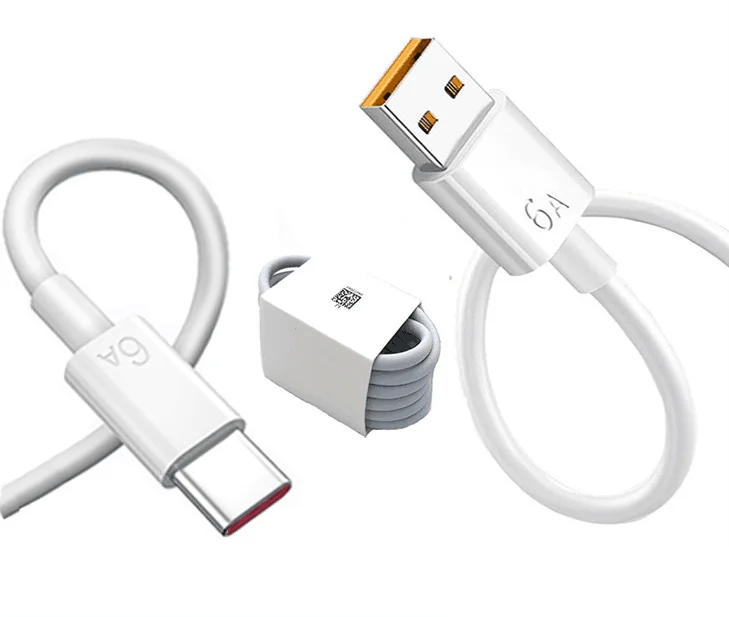 1M Mobile Phone Charging Cable - 6A Fast Charging Type-c